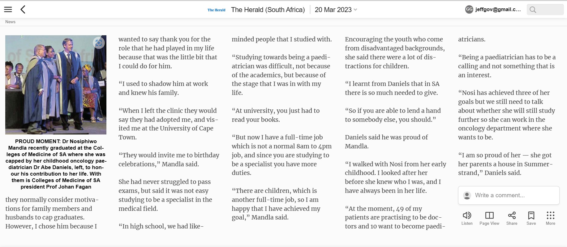 Honouring Colleagues – ECIPA Healthcare